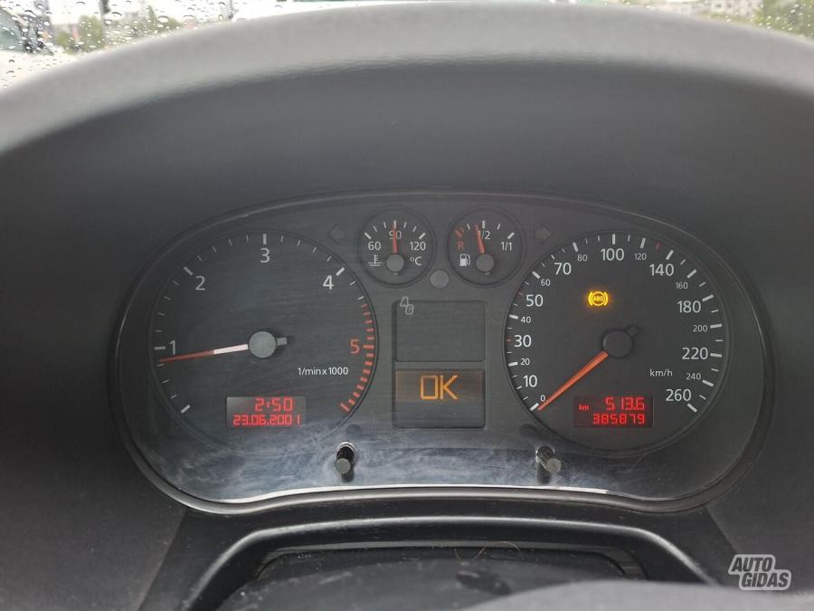 Audi A3 2002 in Vilnius, with an engine capacity of 1.90 L and mileage of 22 thousand km for 1220 €, photo 10 on AUTOMOTO.COM.LV