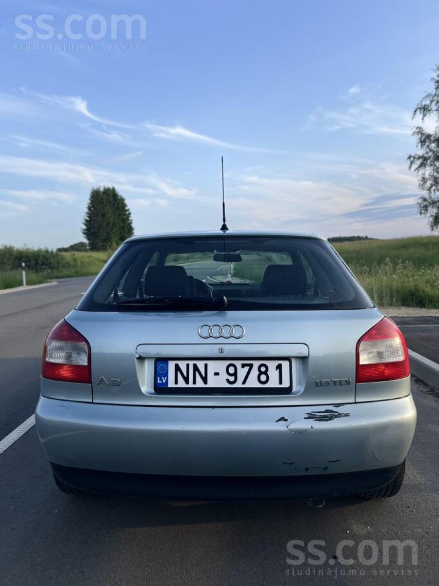 Audi A3 2003 Rēzekne, ar dzinēja tilpumu 1.90 L un nobraukumu 384 tūkst. km par 1200 €, foto 6 vietnē AUTOMOTO.COM.LV