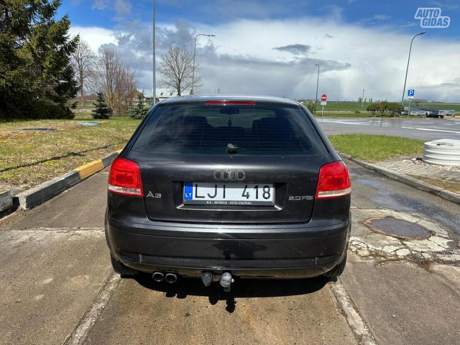 Audi A3 2003 in Sakiai, with an engine capacity of 20.00 L and mileage of 237 thousand km for 999 €, photo 6 on AUTOMOTO.COM.LV