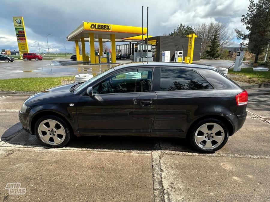 Audi A3 2003 Šakiai, ar dzinēja tilpumu 2.00 L un nobraukumu 237 tūkst. km par 750 €, foto 8 vietnē AUTOMOTO.COM.LV