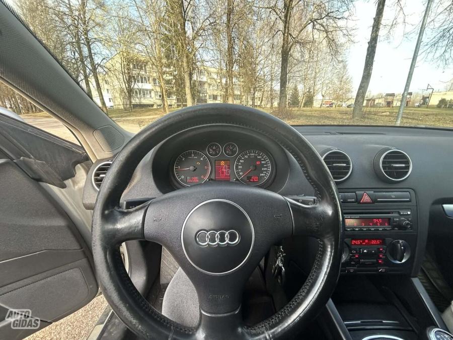 Audi A3 2003 in Vilnius, with an engine capacity of 2.00 L and mileage of 356 thousand km for 1300 €, photo 6 on AUTOMOTO.COM.LV