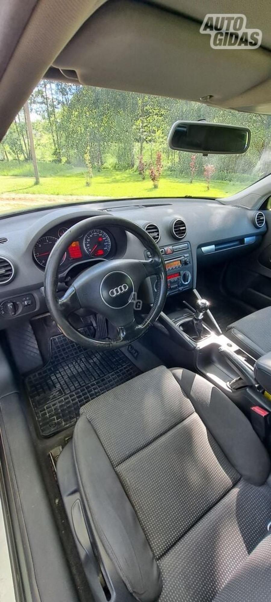 Audi A3 2003 in Lazdijai, with an engine capacity of 2.00 L and mileage of 379 thousand km for 1200 €, photo 9 on AUTOMOTO.COM.LV
