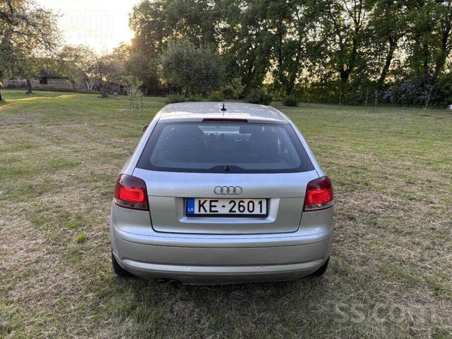 Audi A3 2003 in Liepaja, with an engine capacity of 2.00 L and mileage of 0 thousand km for 1590 €, photo 5 on AUTOMOTO.COM.LV