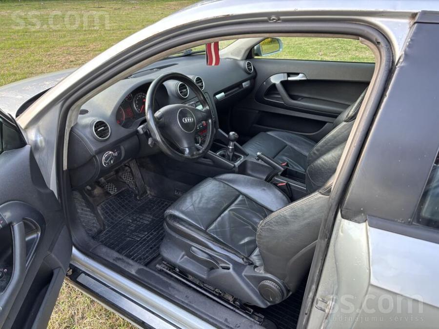 Audi A3 2003 in Liepaja, with an engine capacity of 2.00 L and mileage of 0 thousand km for 1590 €, photo 8 on AUTOMOTO.COM.LV