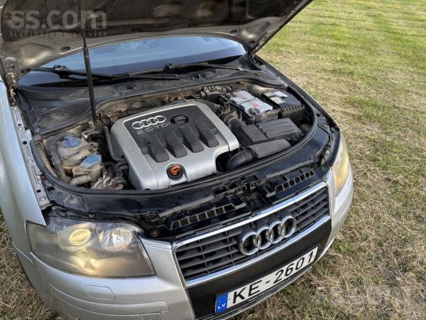 Audi A3 2003 in Liepaja, with an engine capacity of 2.00 L and mileage of 0 thousand km for 1590 €, photo 9 on AUTOMOTO.COM.LV