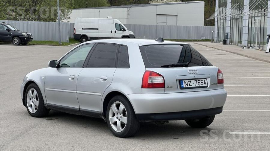 Audi A3 2003 in Riga, with an engine capacity of 1.90 L and mileage of 316 thousand km for 1800 €, photo 5 on AUTOMOTO.COM.LV