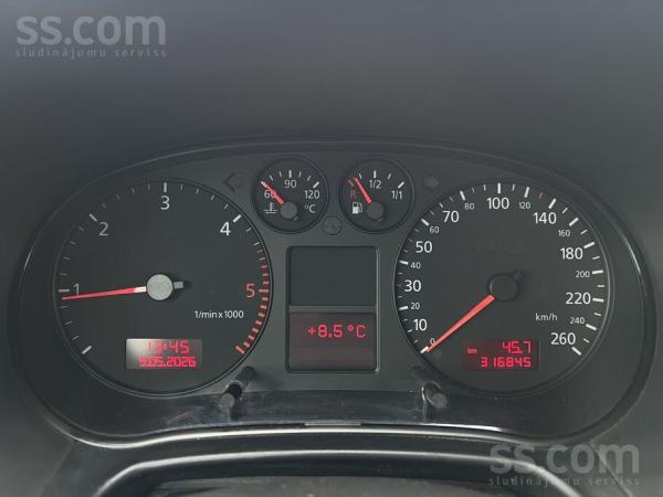 Audi A3 2003 Rīga, ar dzinēja tilpumu 1.90 L un nobraukumu 316 tūkst. km par 1800 €, foto 7 vietnē AUTOMOTO.COM.LV