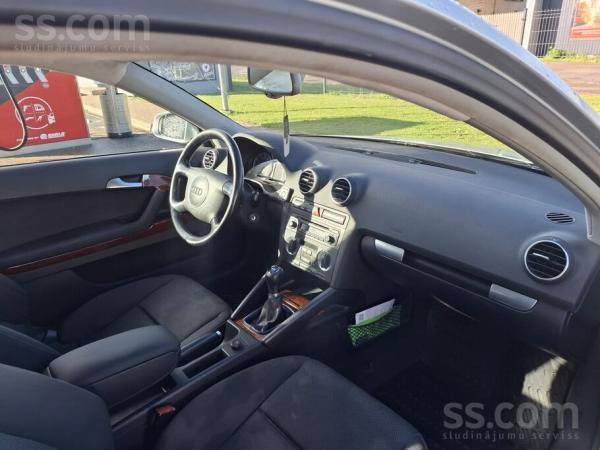 Audi A3 2003 in Ogre, with an engine capacity of 1.60 L and mileage of 440 thousand km for 1800 €, photo 5 on AUTOMOTO.COM.LV