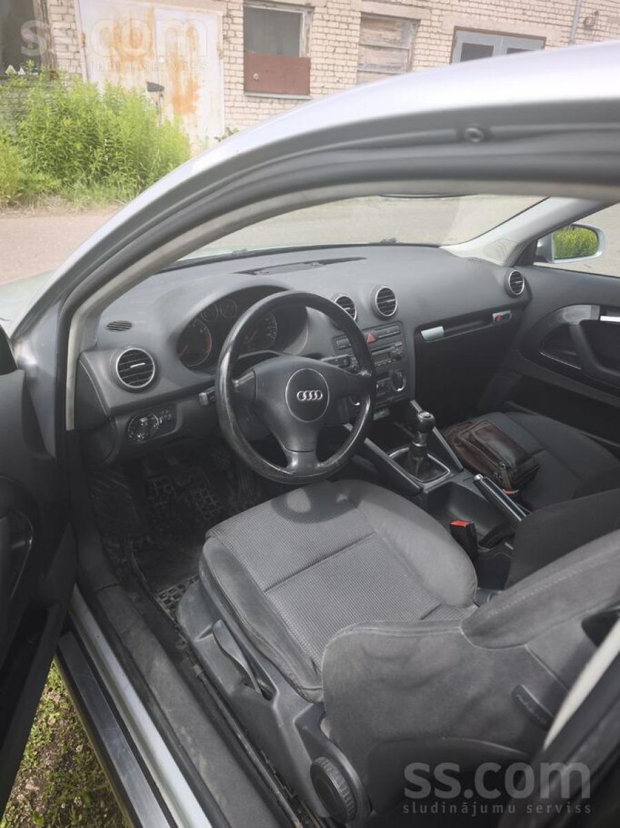 Ауди А3 2003 в Рига, объемом двигателя 2.00 л и пробегом 264 тыс. км за 990 €, фото 7 на AUTOMOTO.COM.LV