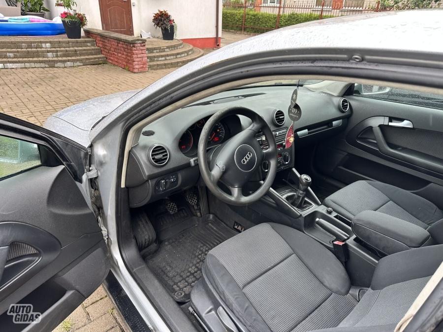 Audi A3 2003 in Varena, with an engine capacity of 2.00 L and mileage of 347 thousand km for 850 €, photo 8 on AUTOMOTO.COM.LV