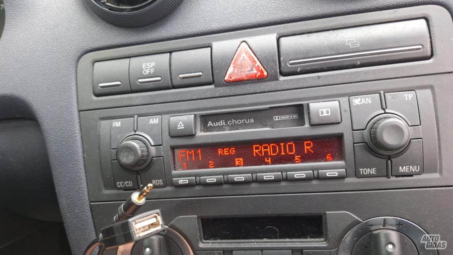 Audi A3 2003 Kauņa, ar dzinēja tilpumu 2.00 L un nobraukumu 228 tūkst. km par 799 €, foto 15 vietnē AUTOMOTO.COM.LV