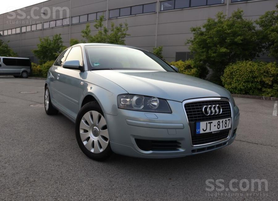 Audi A3 2004 in Riga, with an engine capacity of 2.00 L and mileage of 215 thousand km for 1099 €, photo 1 on AUTOMOTO.COM.LV