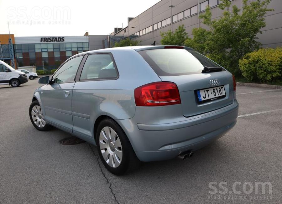 Audi A3 2004 in Riga, with an engine capacity of 2.00 L and mileage of 215 thousand km for 1099 €, photo 2 on AUTOMOTO.COM.LV