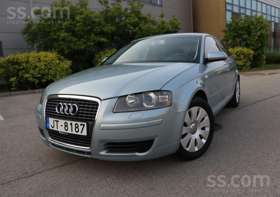 Audi A3 2004 in Riga, with an engine capacity of 2.00 L and mileage of 215 thousand km for 1099 €, photo 3 on AUTOMOTO.COM.LV