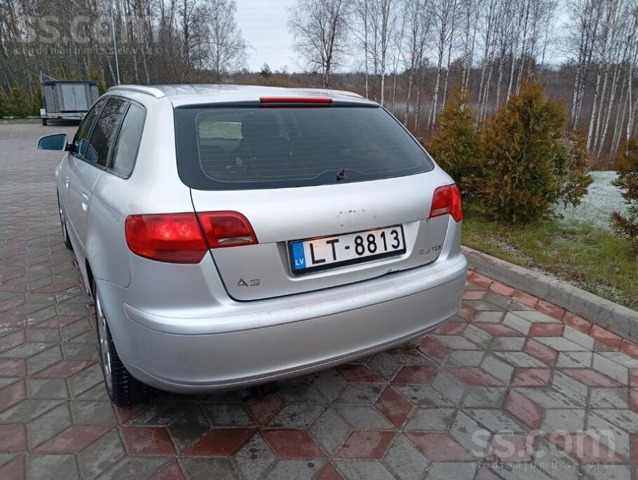 Audi A3 2004 in Ludza, with an engine capacity of 2.00 L and mileage of 373 thousand km for 1650 €, photo 7 on AUTOMOTO.COM.LV