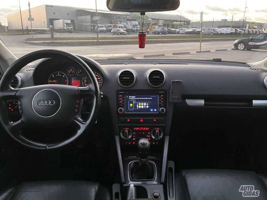 Audi A3 2004 Kauņa, ar dzinēja tilpumu 2.00 L un nobraukumu 252 tūkst. km par 2499 €, foto 11 vietnē AUTOMOTO.COM.LV