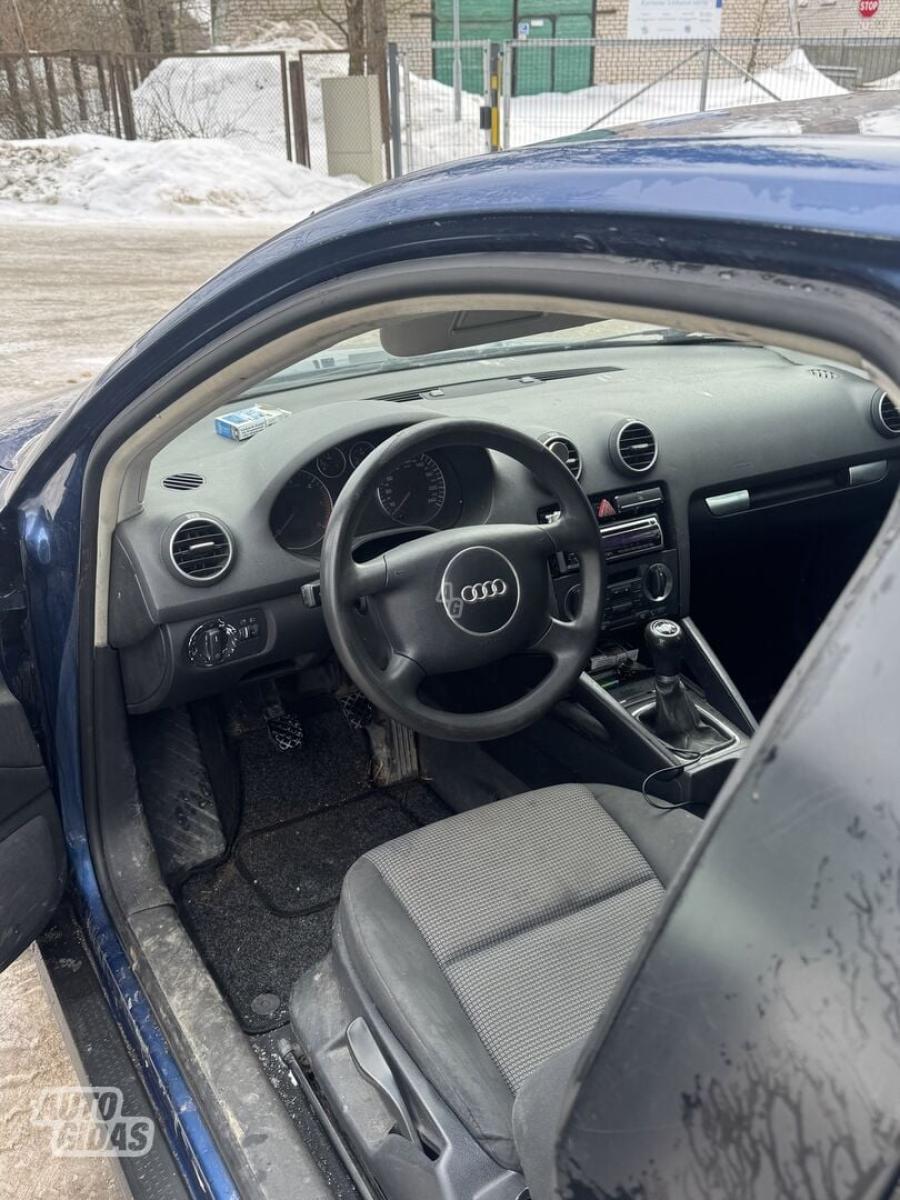 Audi A3 2004 Šalčininkai, ar dzinēja tilpumu 1.90 L un nobraukumu 377 tūkst. km par 850 €, foto 5 vietnē AUTOMOTO.COM.LV