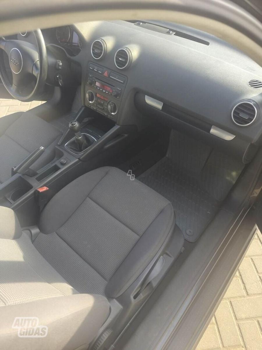 Audi A3 2004 in Klaipeda, with an engine capacity of 1.90 L and mileage of 290 thousand km for 1500 €, photo 7 on AUTOMOTO.COM.LV