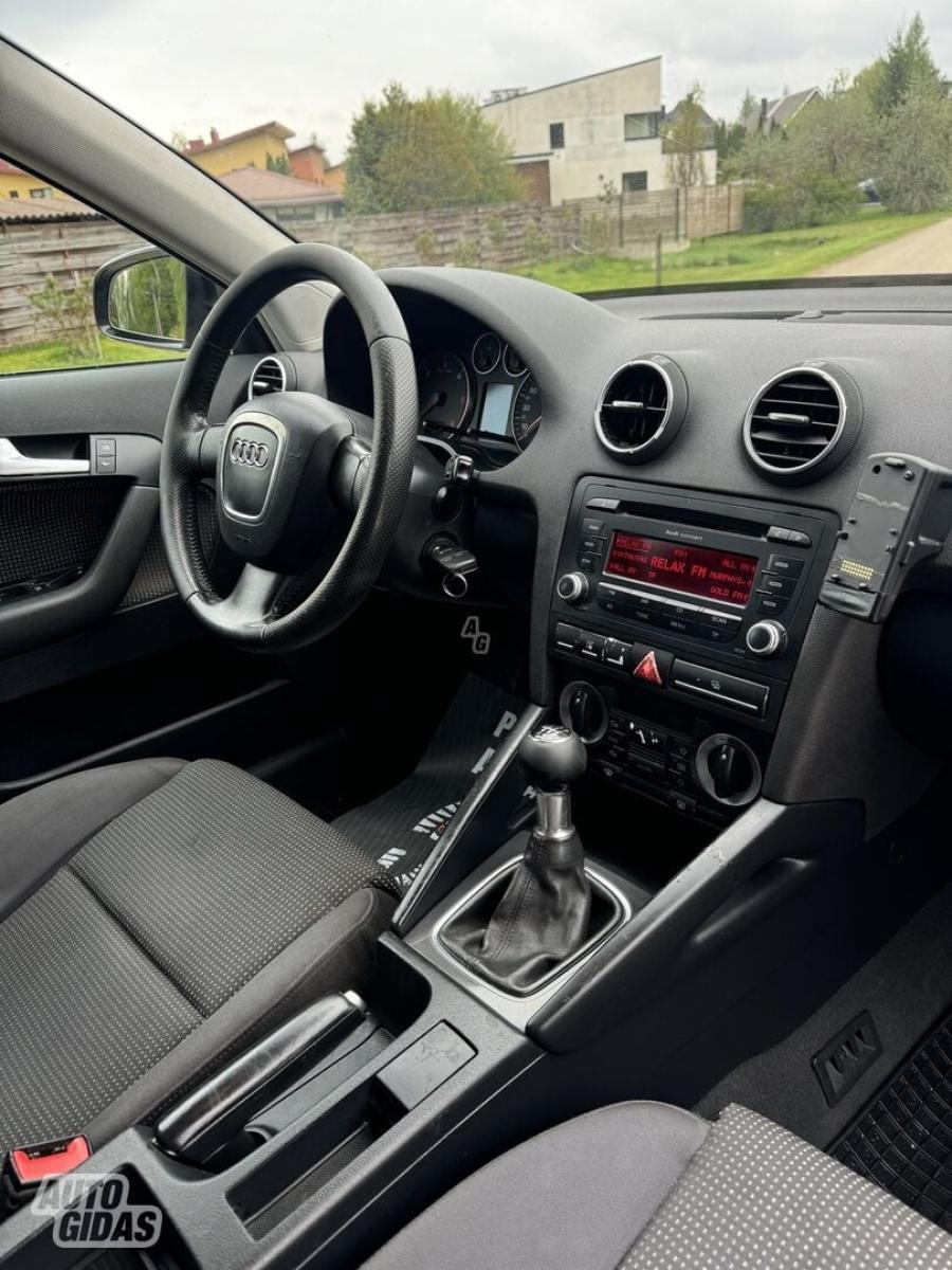 Audi A3 2004 Viļņa, ar dzinēja tilpumu 2.00 L un nobraukumu 385 tūkst. km par 1999 €, foto 9 vietnē AUTOMOTO.COM.LV