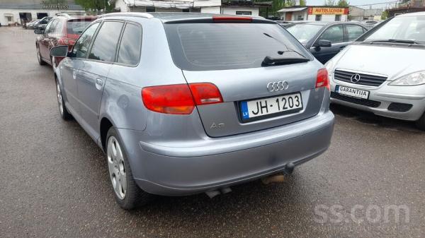 Audi A3 2004 in Riga, with an engine capacity of 2.00 L and mileage of 317 thousand km for 2500 €, photo 8 on AUTOMOTO.COM.LV