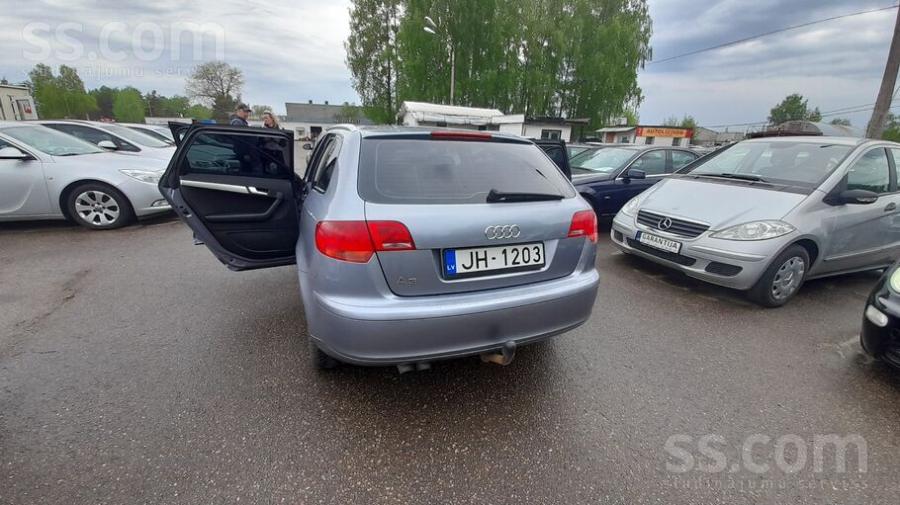Audi A3 2004 in Riga, with an engine capacity of 2.00 L and mileage of 317 thousand km for 2500 €, photo 23 on AUTOMOTO.COM.LV