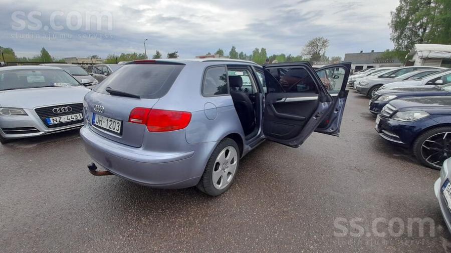 Audi A3 2004 in Riga, with an engine capacity of 2.00 L and mileage of 317 thousand km for 2500 €, photo 24 on AUTOMOTO.COM.LV