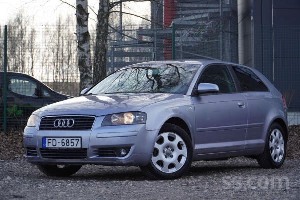 Audi A3 2004 in Riga, with an engine capacity of 1.60 L and mileage of 224 thousand km for 1490 €, photo 3 on AUTOMOTO.COM.LV