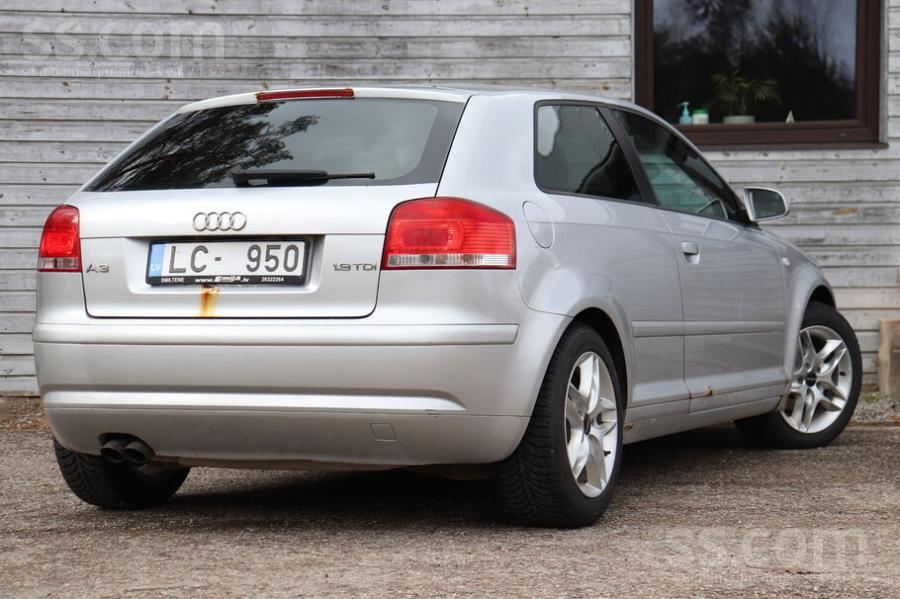 Ауди А3 2004 в Валка, объемом двигателя 1.90 л и пробегом 0 тыс. км за 1400 €, фото 4 на AUTOMOTO.COM.LV