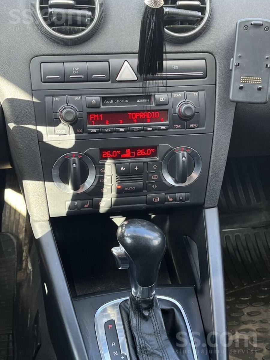 Audi A3 2004 in Balvi, with an engine capacity of 2.00 L and mileage of 263 thousand km for 1500 €, photo 13 on AUTOMOTO.COM.LV