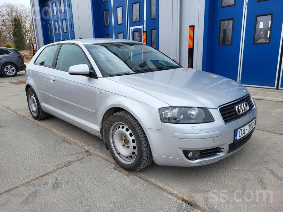 Audi A3 2004 in Riga, with an engine capacity of 1.90 L and mileage of 296 thousand km for 2200 €, photo 1 on AUTOMOTO.COM.LV