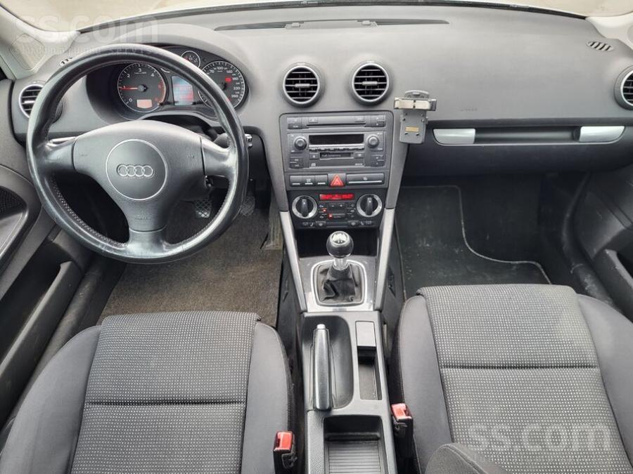 Audi A3 2004 in Riga, with an engine capacity of 1.90 L and mileage of 296 thousand km for 2200 €, photo 8 on AUTOMOTO.COM.LV