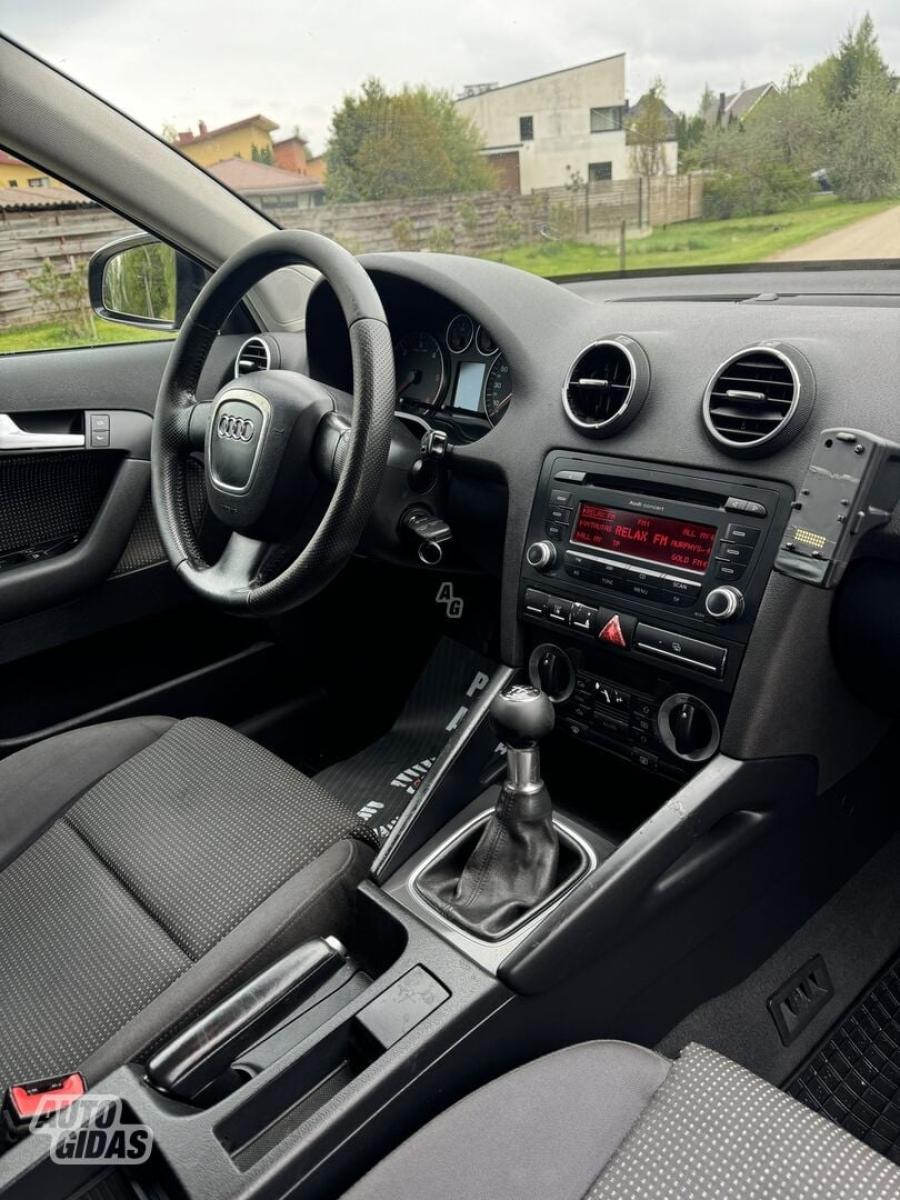 Audi A3 2004 Viļņa, ar dzinēja tilpumu 2.00 L un nobraukumu 385 tūkst. km par 1950 €, foto 9 vietnē AUTOMOTO.COM.LV