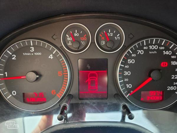 Ауди А3 2004 в Шяуляй, объемом двигателя 2.00 л и пробегом 350 тыс. км за 1150 €, фото 9 на AUTOMOTO.COM.LV