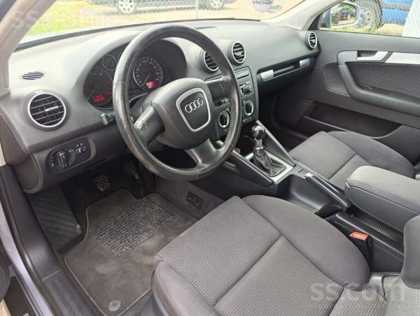 Audi A3 2004 Rēzekne, ar dzinēja tilpumu 2.00 L un nobraukumu 255 tūkst. km par 3400 €, foto 9 vietnē AUTOMOTO.COM.LV