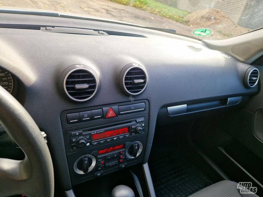 Audi A3 2004 Viļņa, ar dzinēja tilpumu 2.00 L un nobraukumu 264 tūkst. km par 2850 €, foto 16 vietnē AUTOMOTO.COM.LV