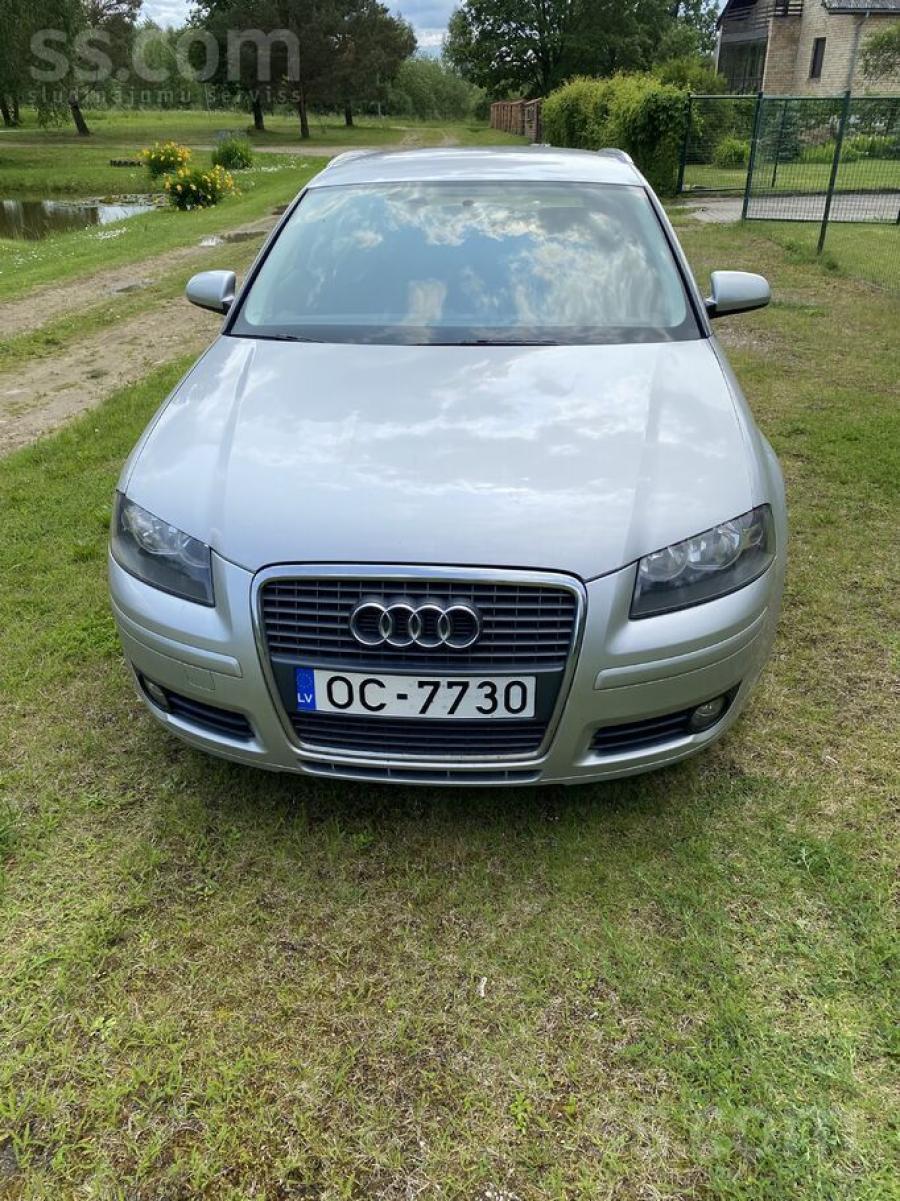 Audi A3 2005 in Aizkraukle, with an engine capacity of 2.00 L and mileage of 0 thousand km for 17200 €, photo 1 on AUTOMOTO.COM.LV