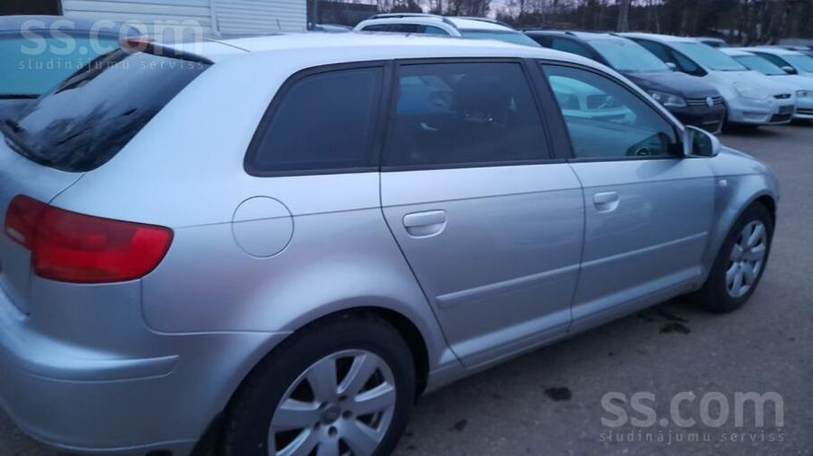 Audi A3 2005 Rīga, ar dzinēja tilpumu 1.60 L un nobraukumu 320 tūkst. km par 2300 €, foto 8 vietnē AUTOMOTO.COM.LV