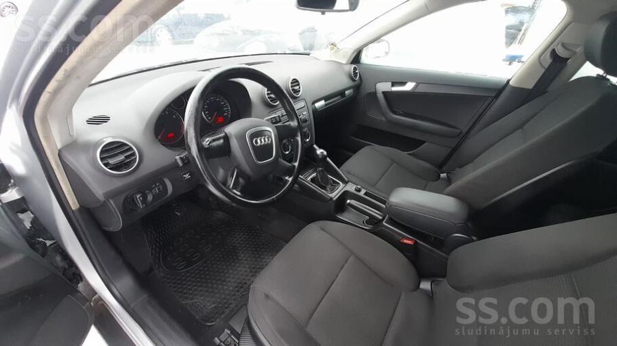 Audi A3 2005 Rīga, ar dzinēja tilpumu 1.60 L un nobraukumu 320 tūkst. km par 2300 €, foto 20 vietnē AUTOMOTO.COM.LV