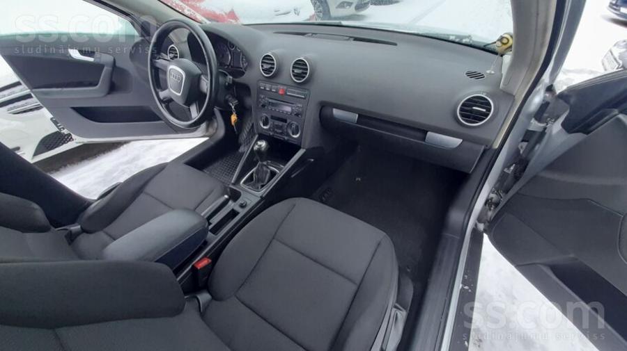 Audi A3 2005 Rīga, ar dzinēja tilpumu 1.60 L un nobraukumu 320 tūkst. km par 2300 €, foto 31 vietnē AUTOMOTO.COM.LV