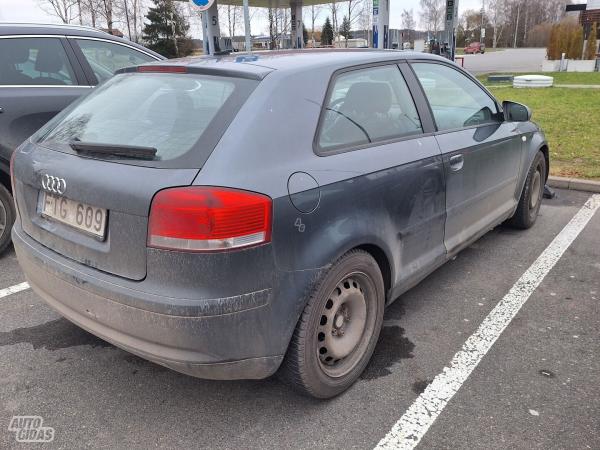 Audi A3 2005 Viļņa, ar dzinēja tilpumu 1.90 L un nobraukumu 283 tūkst. km par 620 €, foto 3 vietnē AUTOMOTO.COM.LV