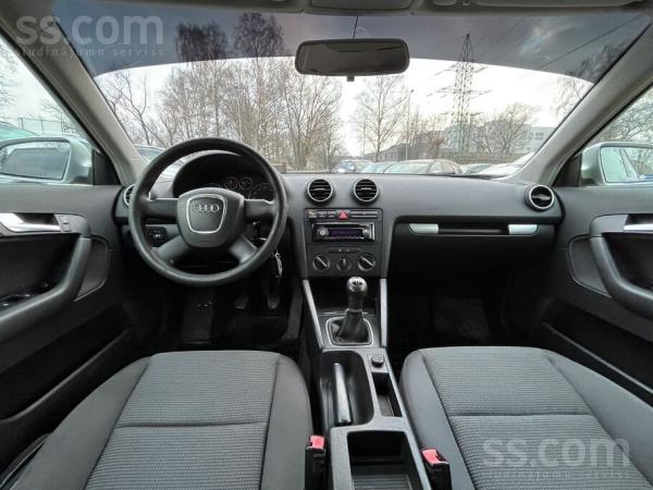 Audi A3 2005 in Riga, with an engine capacity of 1.60 L and mileage of 276 thousand km for 2490 €, photo 8 on AUTOMOTO.COM.LV