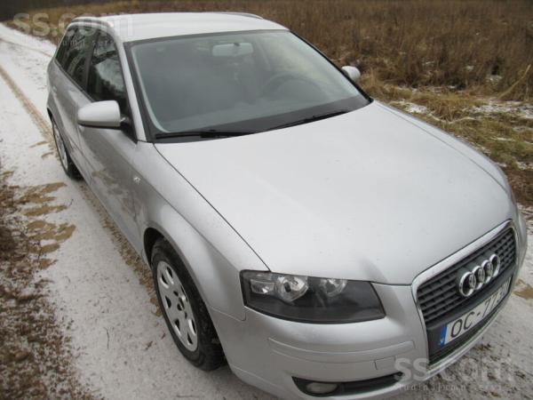 Audi A3 2005 Aizkraukle, ar dzinēja tilpumu 2.00 L un nobraukumu 322 tūkst. km par 2850 €, foto 8 vietnē AUTOMOTO.COM.LV