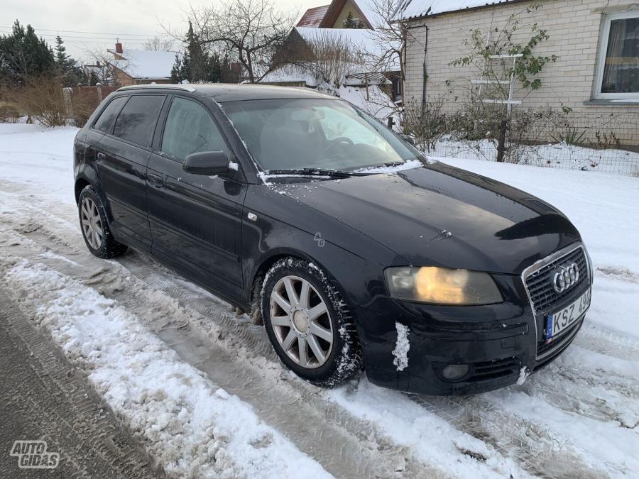 Audi A3 2005 Panevēža, ar dzinēja tilpumu 2.00 L un nobraukumu 231 tūkst. km par 900 €, foto 1 vietnē AUTOMOTO.COM.LV