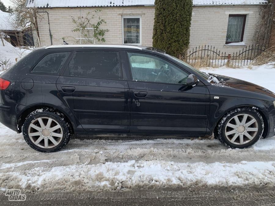 Audi A3 2005 Panevēža, ar dzinēja tilpumu 2.00 L un nobraukumu 231 tūkst. km par 900 €, foto 2 vietnē AUTOMOTO.COM.LV