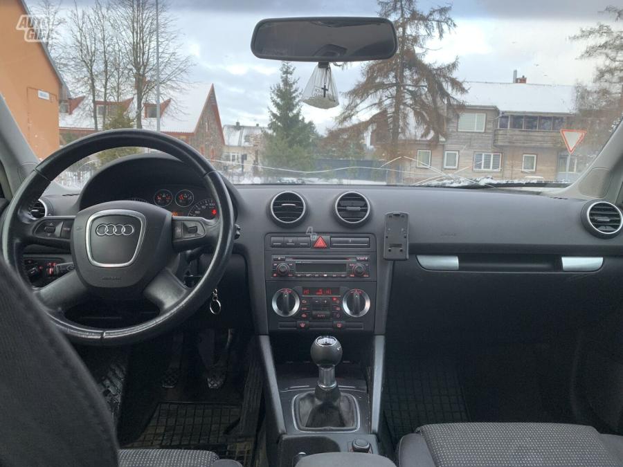 Audi A3 2005 Panevēža, ar dzinēja tilpumu 2.00 L un nobraukumu 231 tūkst. km par 900 €, foto 9 vietnē AUTOMOTO.COM.LV