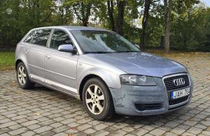 Audi A3 2005 in Vilnius, with an engine capacity of 1.60 L and mileage of 250 thousand km for 700 €, photo  on AUTOMOTO.COM.LV