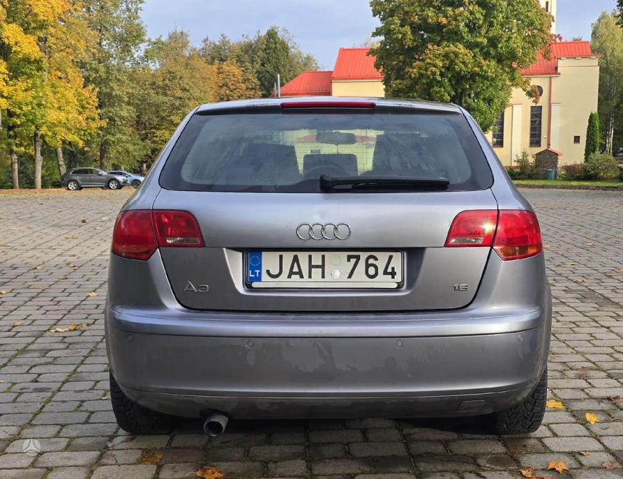 Audi A3 2005 Viļņa, ar dzinēja tilpumu 1.60 L un nobraukumu 250 tūkst. km par 700 €, foto 6 vietnē AUTOMOTO.COM.LV