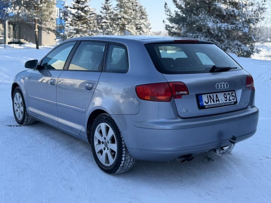 Audi A3 2005 in Siauliai, with an engine capacity of 2.00 L and mileage of 285 thousand km for 2050 €, photo 7 on AUTOMOTO.COM.LV