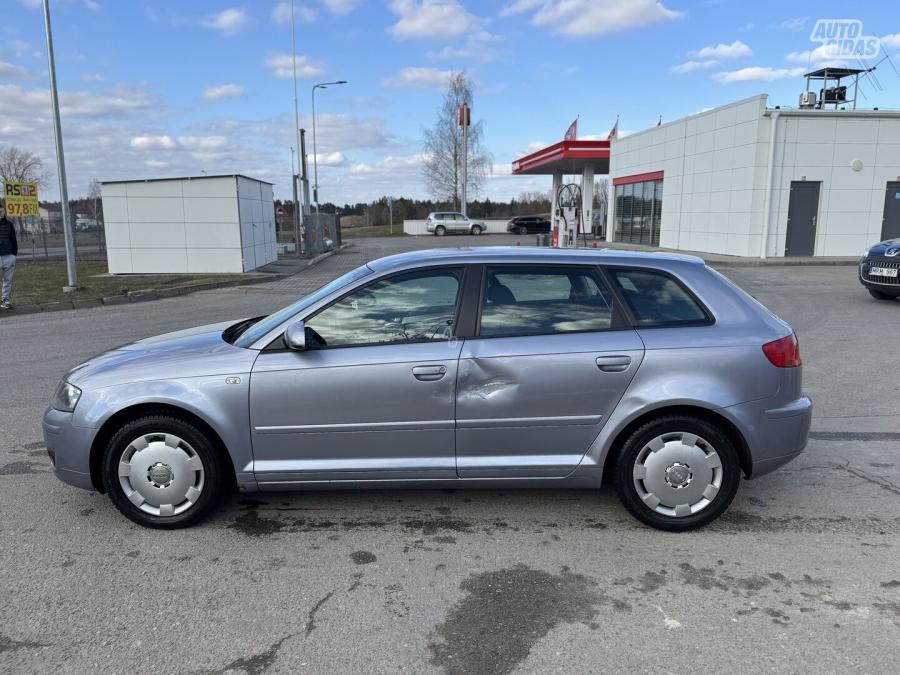 Audi A3 2005 in Siauliai, with an engine capacity of 2.00 L and mileage of 285 thousand km for 1750 €, photo 8 on AUTOMOTO.COM.LV