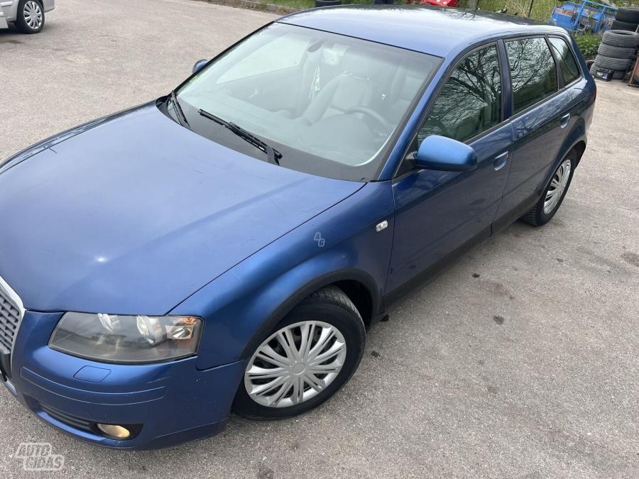 Ауди А3 2005 в Шяуляй, объемом двигателя 2.00 л и пробегом 224 тыс. км за 1249 €, фото 10 на AUTOMOTO.COM.LV